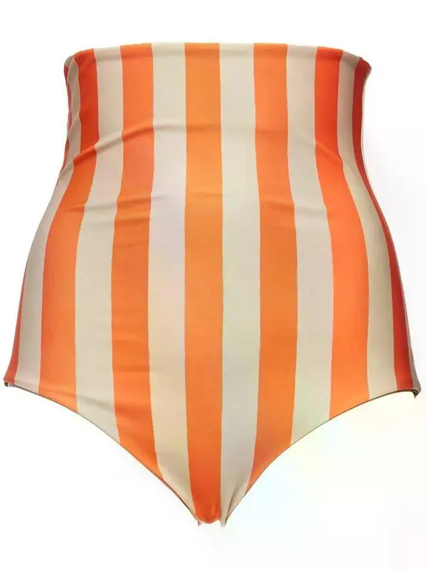La DoubleJ High-waist Bikini Brief - Orange