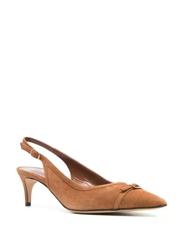 ERALDO Pointed-toe Suede Slingback Pumps