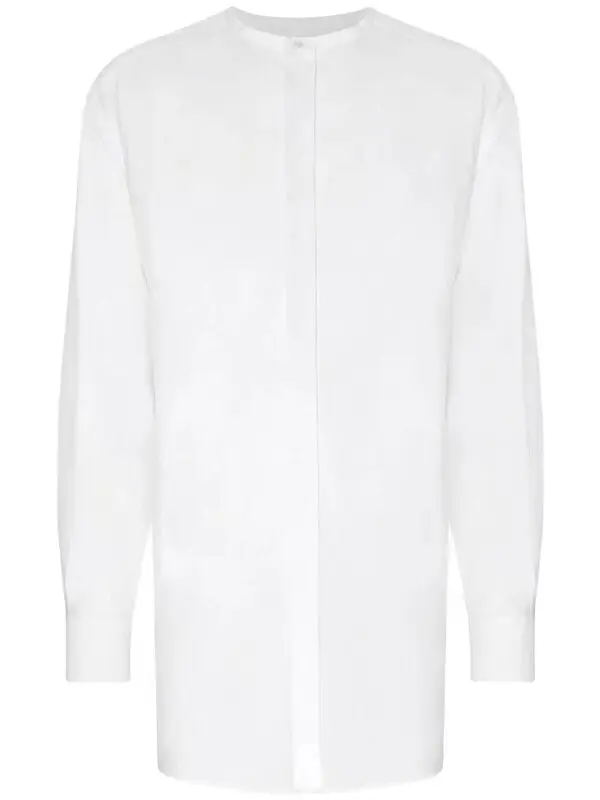 Dolce & Gabbana Collarless Long Shirt