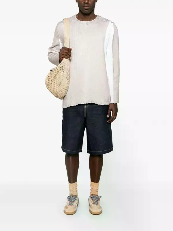 Comme Des Garçons Chunky-knit Sweater