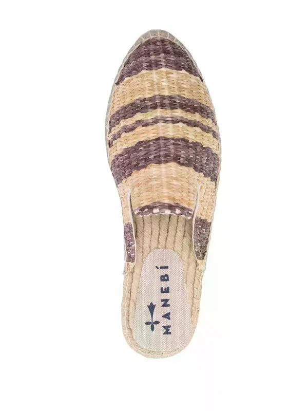 Manebí Yucatán Raffia Espadrilles