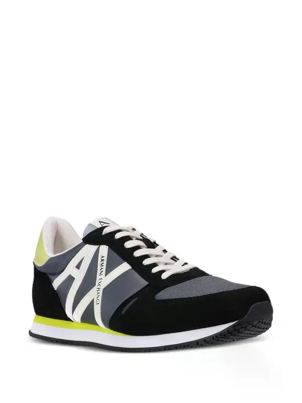 Armani Exchange Panelled Lace-up Sneakers