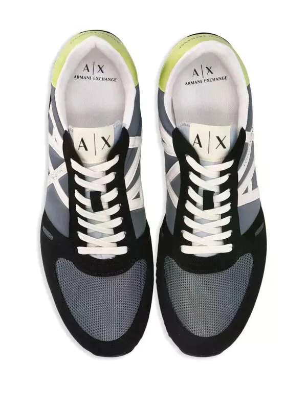 Armani Exchange Panelled Lace-up Sneakers