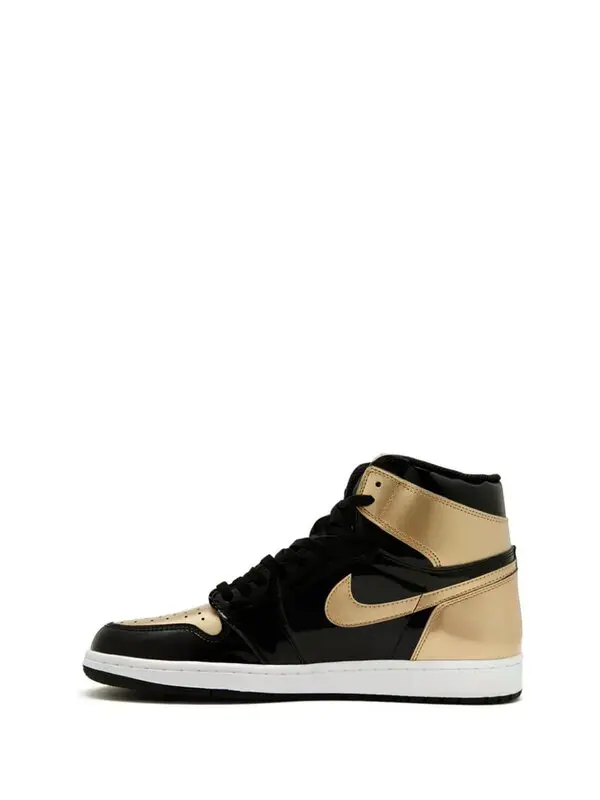 JORDAN 1 Retro High Og Nrg Gold Top 3 Sneakers - Black