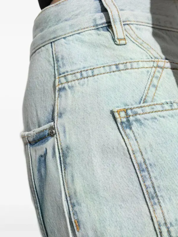 IRO PARIS Wide-leg Cotton Jeans