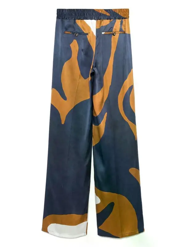 Kiton Abstract-print Trousers