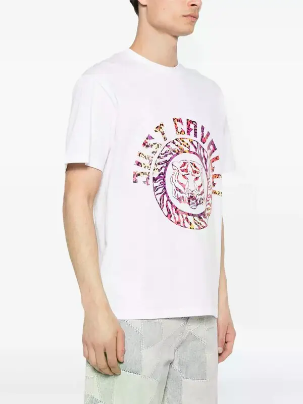 Just Cavalli Logo-print Cotton T-shirt