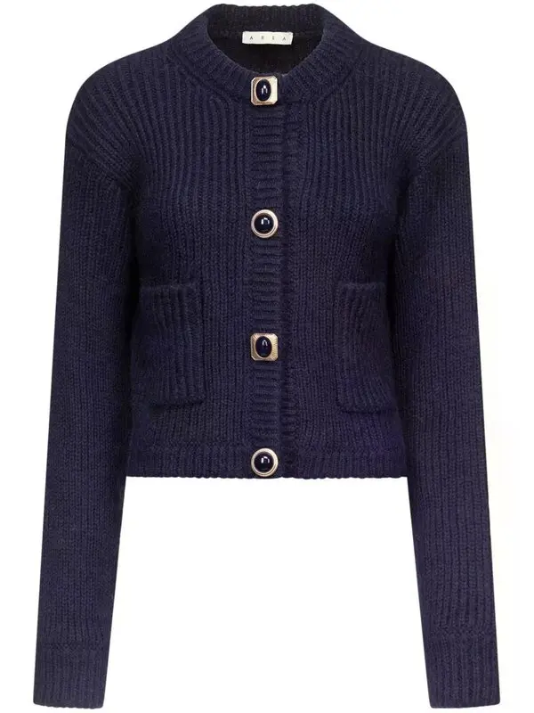 AREA Cropped Cardigan