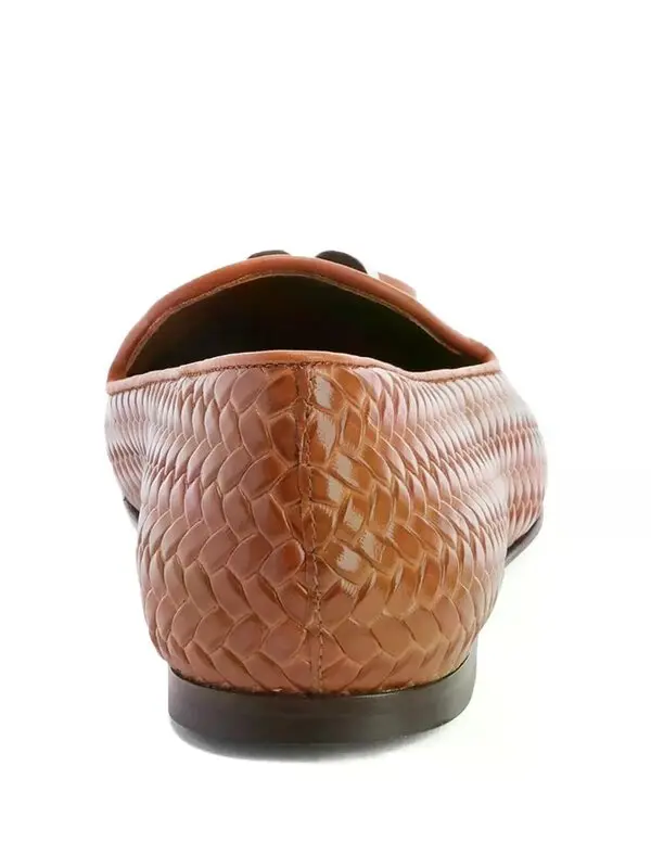 GIUSEPPE ZANOTTI Gz-weave Loafers - Brown