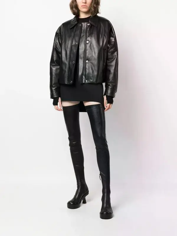 Burberry Two-pocket Leather Jacket