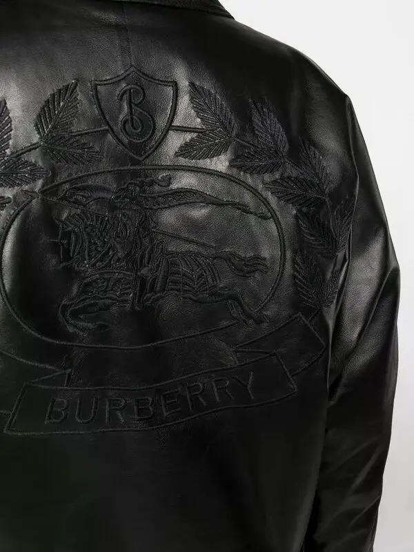 Burberry Two-pocket Leather Jacket
