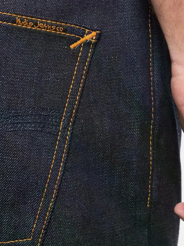 Nudie Jeans Grim Tim Slim-fit Jeans - Blue
