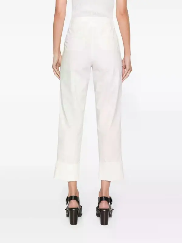 Peserico Cuffed Cropped Trousers