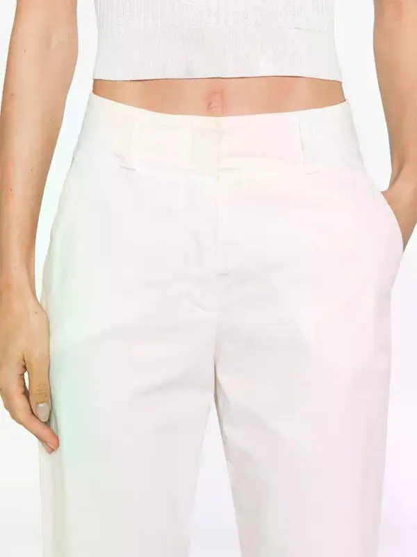 Peserico Cuffed Cropped Trousers
