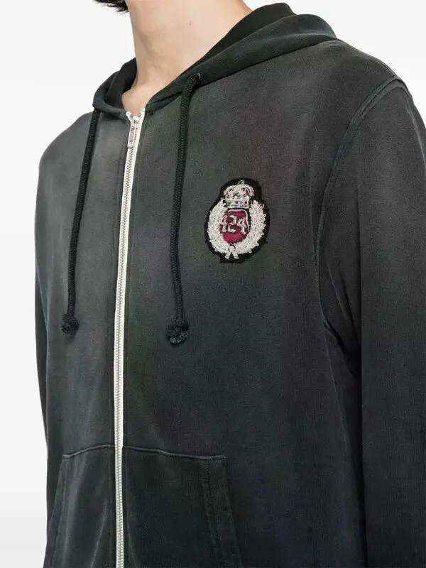 424 Appliqué-logo Cotton Hoodie