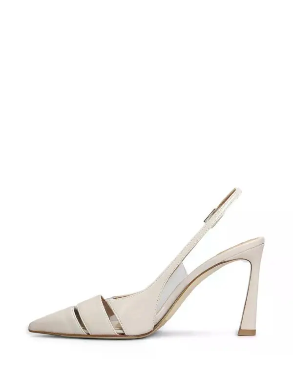 CHANTAL Leather Slingback Pumps