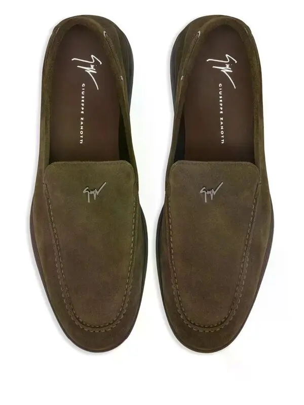 GIUSEPPE ZANOTTI Maui Loafers - Green