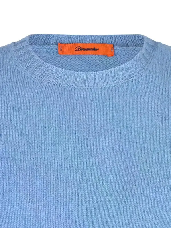 DRUMOHR Lambswool Crew Neck Sweater
