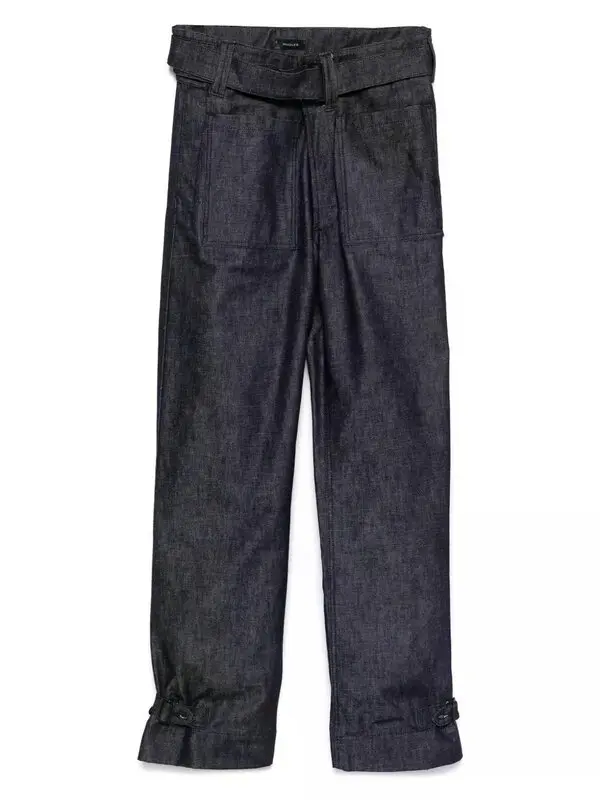 MUGLER Belted Jeans
