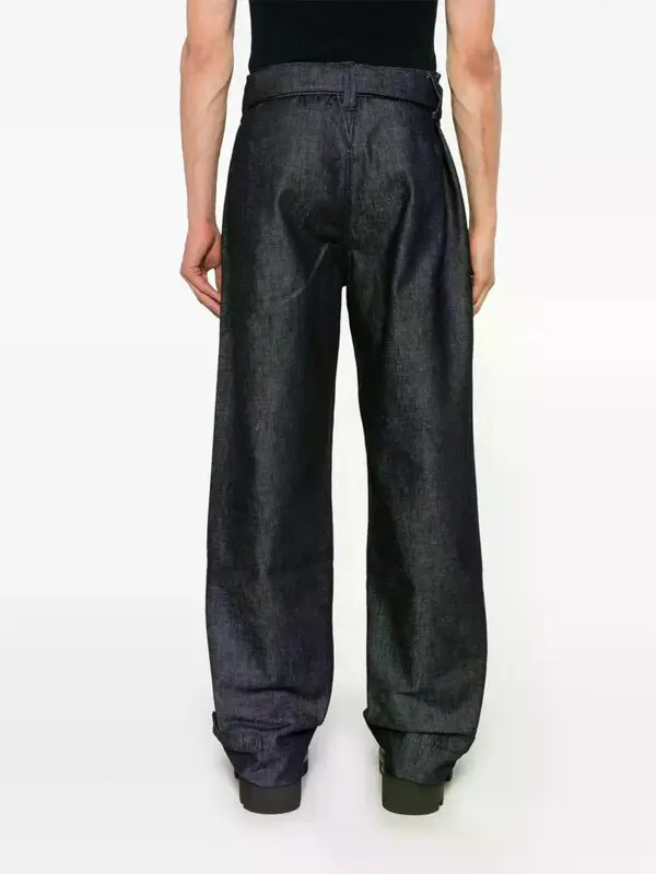 MUGLER Belted Jeans