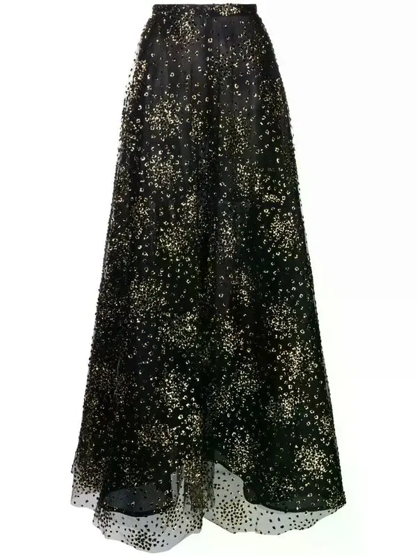 BAMBAH Sequin-embellished Maxi Skirt
