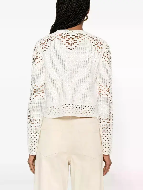 TWINSET Open-knit Cardigan