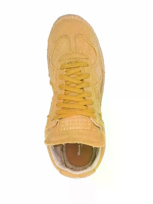 MAISON MARGIELA Jute Espadrille-sole Sneakers