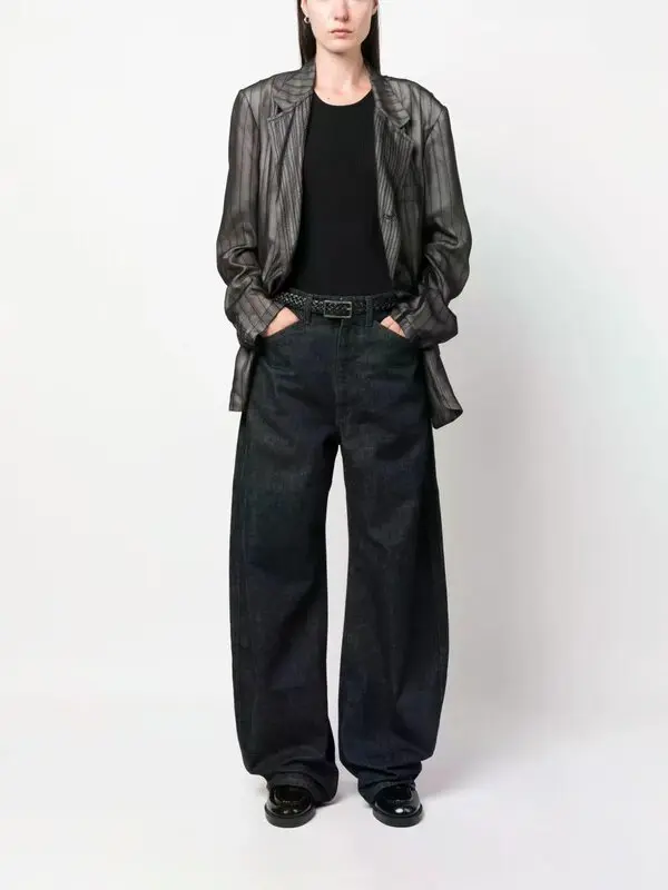 LEMAIRE Seamless Mid-rise Wide-leg Jeans
