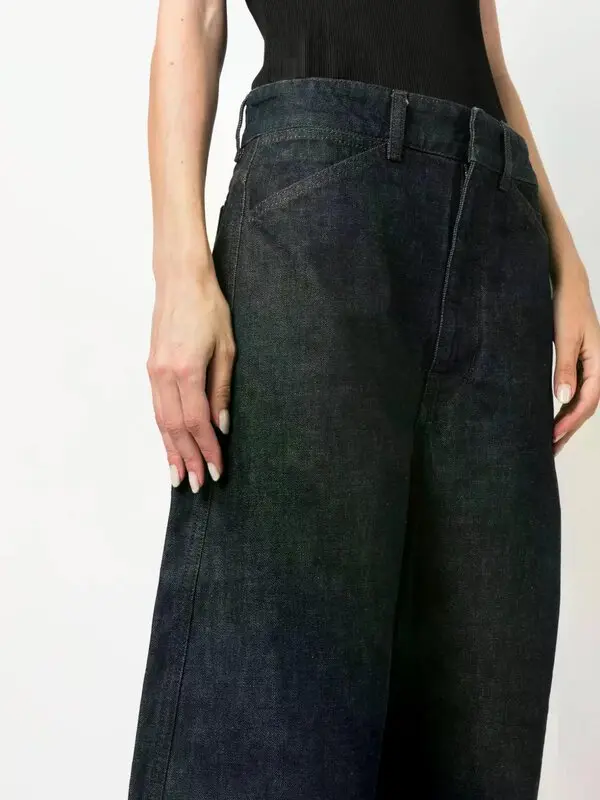 LEMAIRE Seamless Mid-rise Wide-leg Jeans