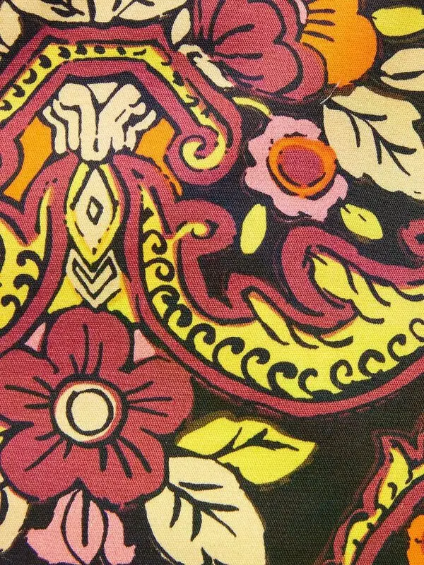 La DoubleJ Floral-print Flared Trousers