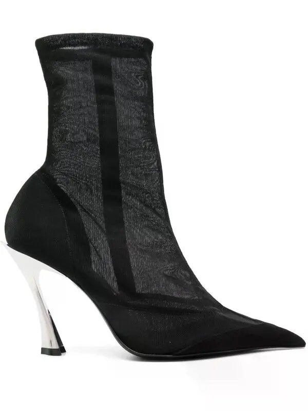 MUGLER 95mm Mesh Fang Boots
