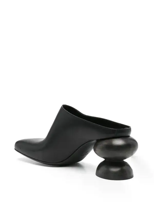 UMA WANG Sculpted-heel Mules
