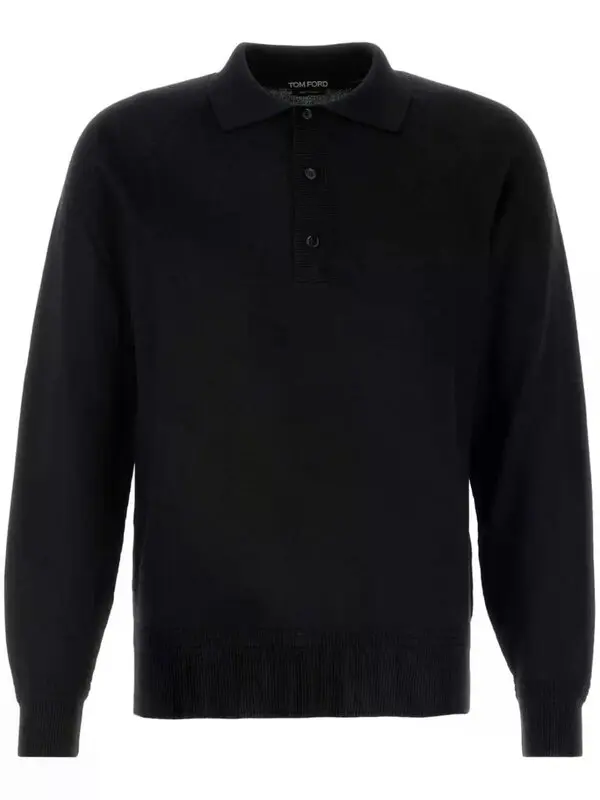 TOM FORD Knitted Polo Sweater