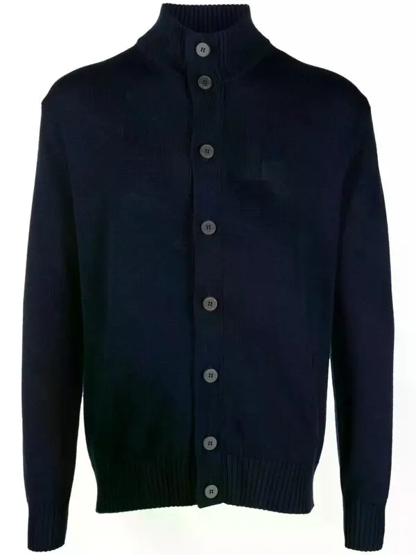 BALLANTYNE High-neck Wool Cardigan