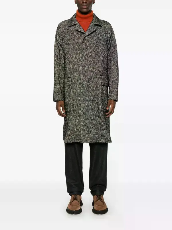 Tagliatore Notched-collar Single-breasted Coat