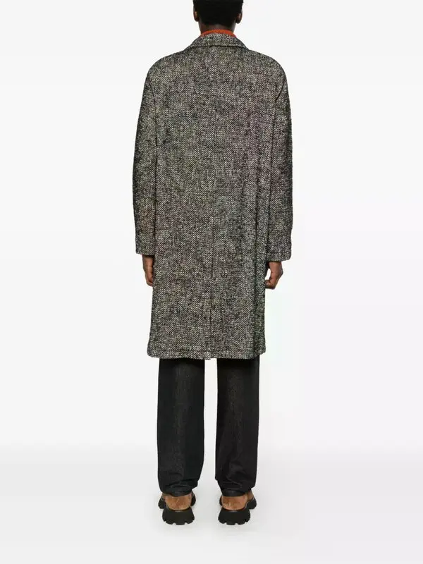 Tagliatore Notched-collar Single-breasted Coat