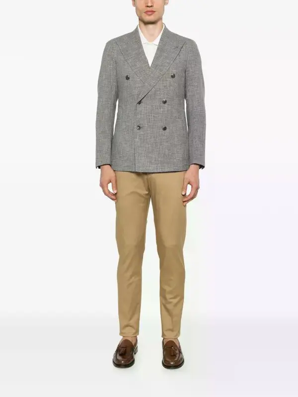 Tagliatore Double-breasted Blazer - Grey