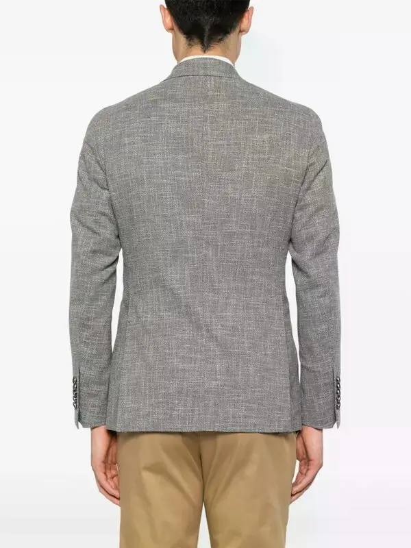 Tagliatore Double-breasted Blazer - Grey