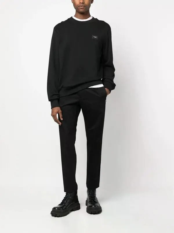 Dolce & Gabbana Dg Essentials Stretch-cotton Track Pants