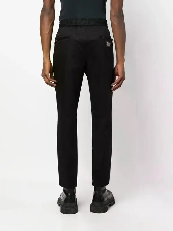Dolce & Gabbana Dg Essentials Stretch-cotton Track Pants