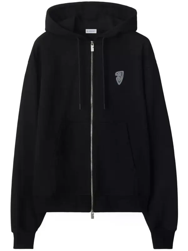 Burberry Equestrian Knight Cotton Hoodie