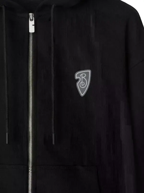 Burberry Equestrian Knight Cotton Hoodie
