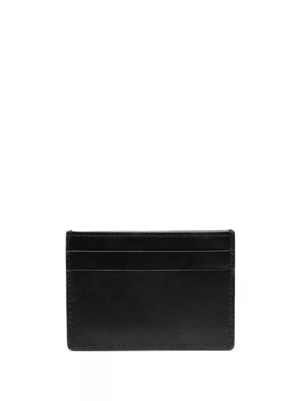 LANVIN Logo-patch Leather Cardholder
