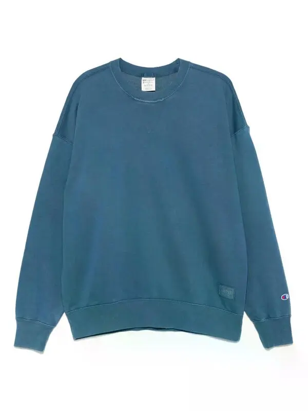 Champion Logo-patch Sweatshirt - Blue