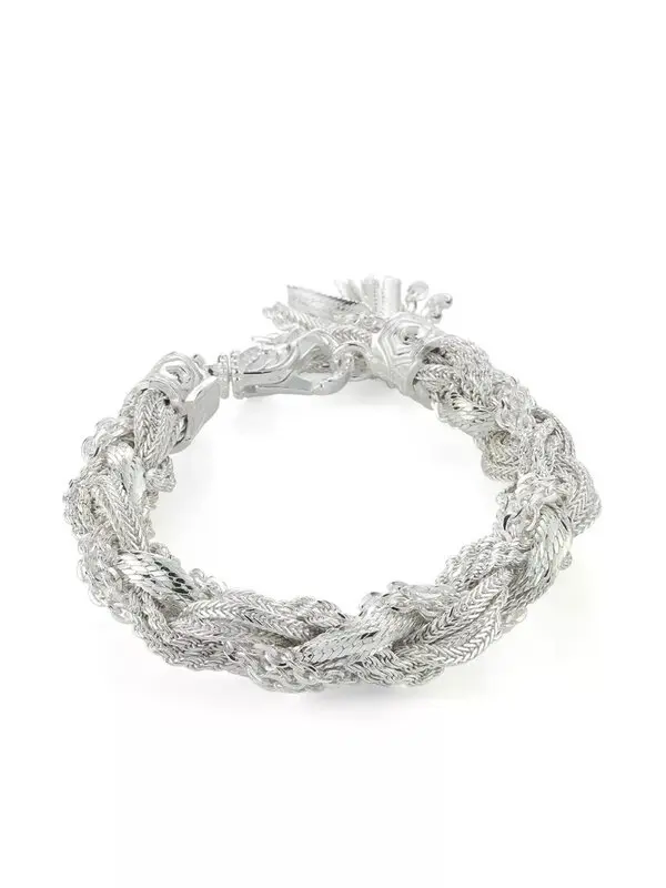 Emanuele Bicocchi Rope-chain Bracelet - Silver