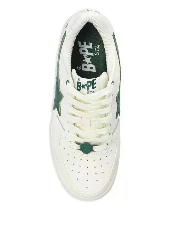 A BATHING APE Leather Sneakers