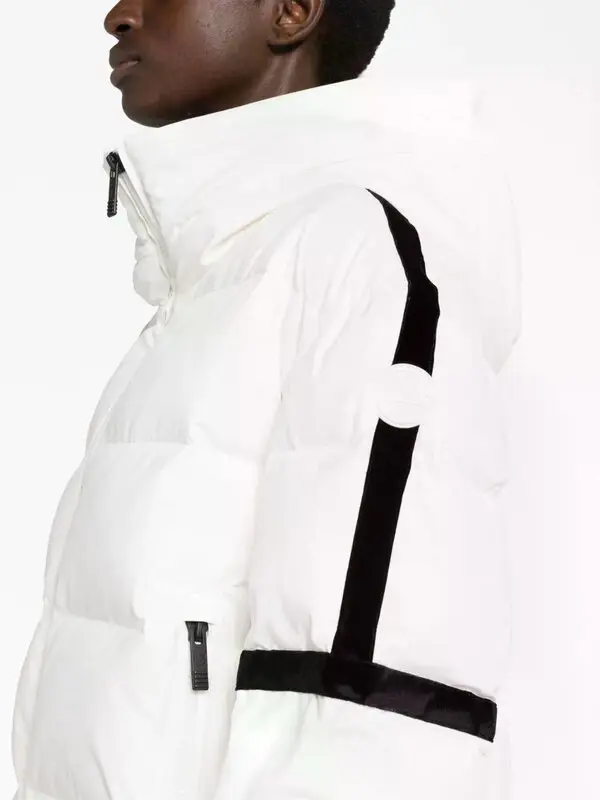 Fusalp Barsy Hooded Quilted Ski Jacket - White