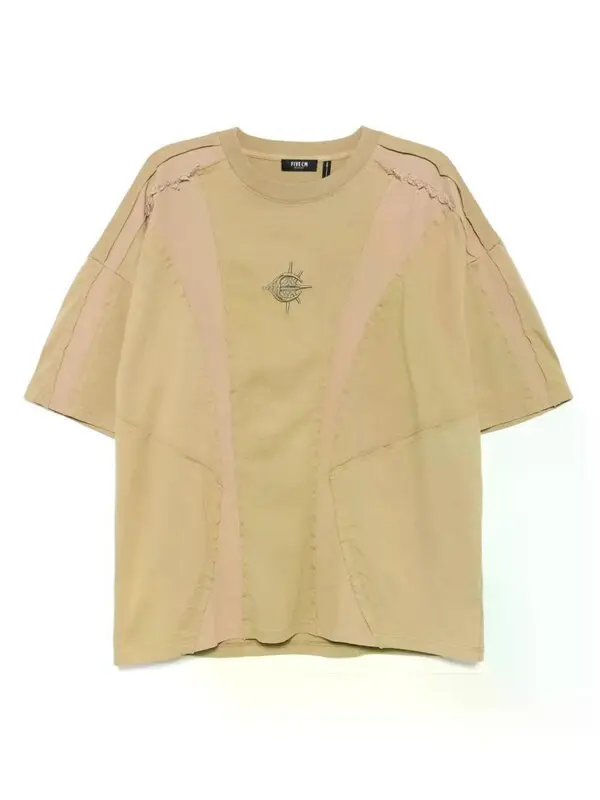 FIVE CM Embroidered T-shirt - Neutrals
