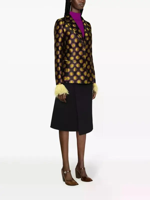 La DoubleJ 24/7 Patterned Jacquard Jacket
