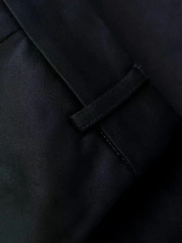 AMI Paris Cropped Straight Leg Trousers